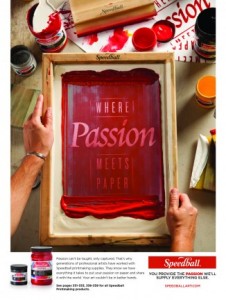 Speedball Art Products Ad - The Silent P