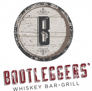 Bootleggers' Whiskey Bar Logo - The Silent P