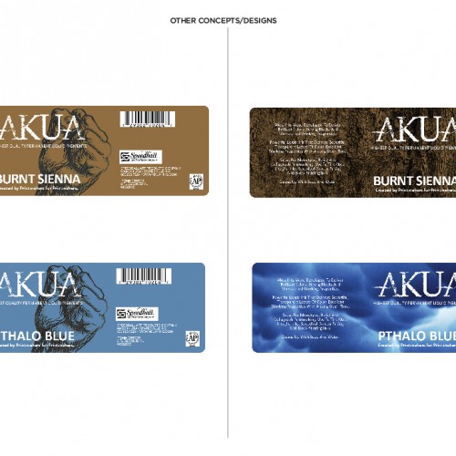 Akua Line of Inks Rebranding Complete. - The Silent P