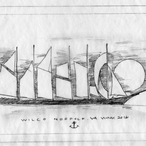 Wilco Poster Process. - The Silent P