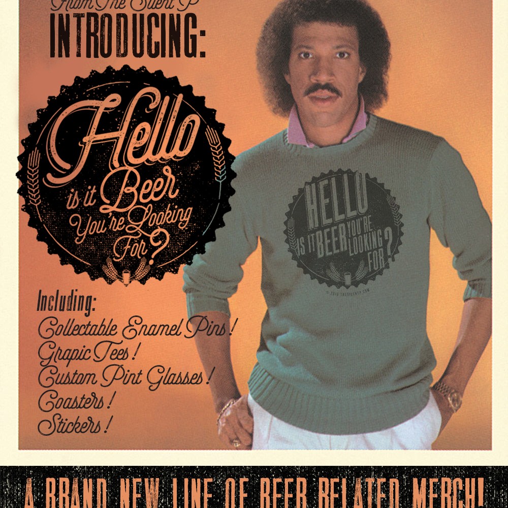 Hello to Beer Branding - The Silent P