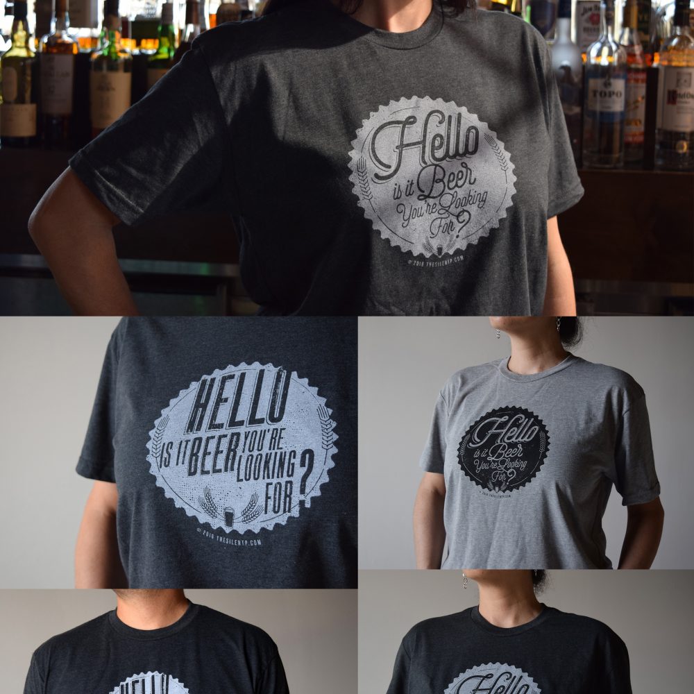 Hello to Beer Branding - The Silent P