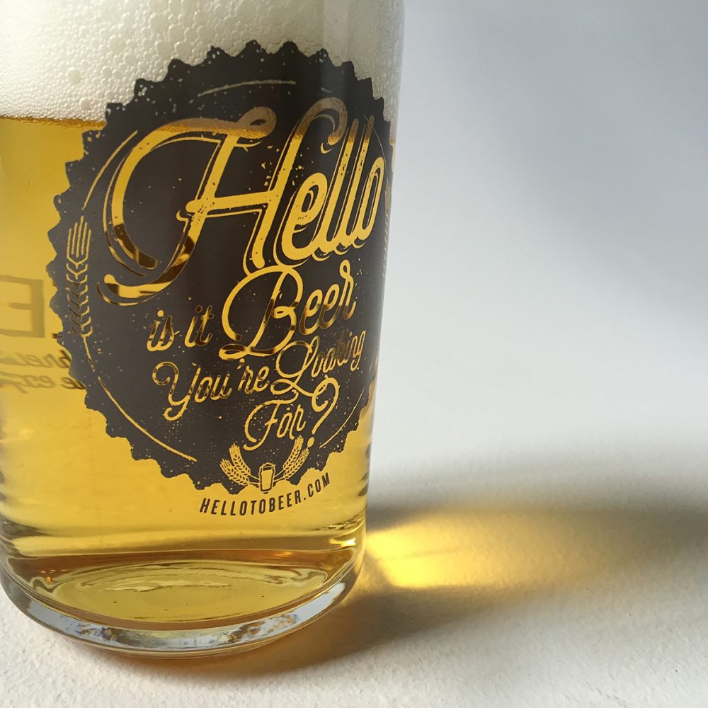 Hello to Beer Branding - The Silent P